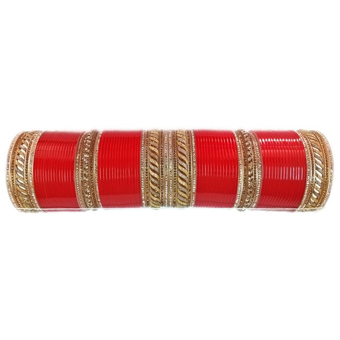 Indian Artificial Diamond Chura, j-231 | Wedding Chuda | Shadi Chuda ...